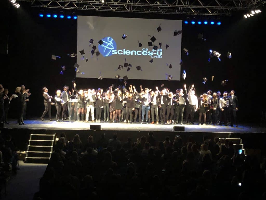 Cérémonie de remise des diplômes titres certifiés 2018 - Sciences-U Lyon